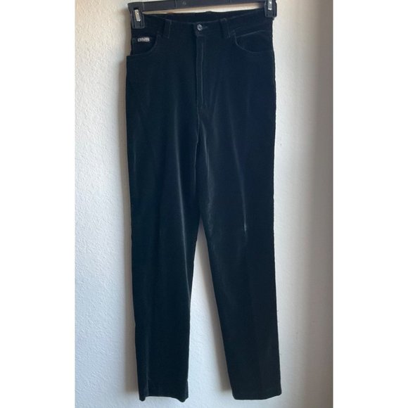 Lauren Ralph Lauren | Pants & Jumpsuits | Vtg Lauren Ralph Lauren Size Xssmall Velvet Black ...
